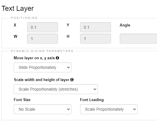 Dynamic Sizing: Working with Sizing Rules